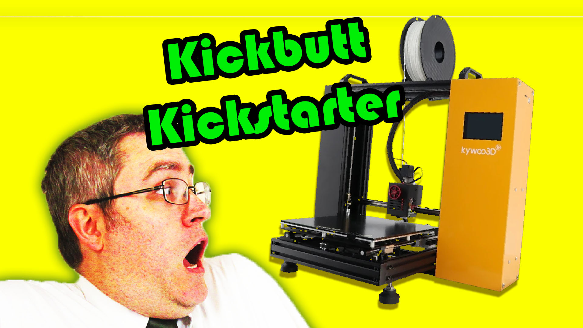 $400 Kickstarter 3D printer Kywoo3D Review Video - 3D Printing Professor